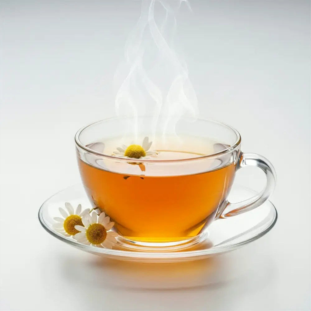 When is the optimal time to drink chamomile tea?